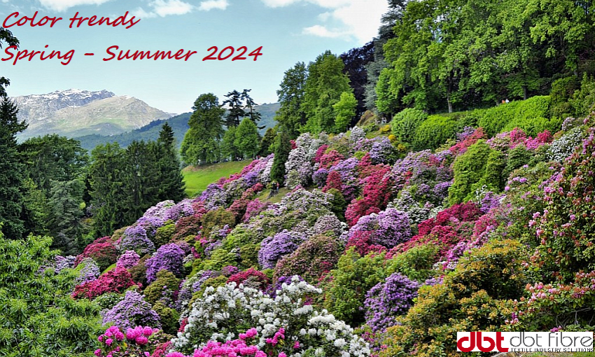 The colours trends of the Spring - Summer 2024 season